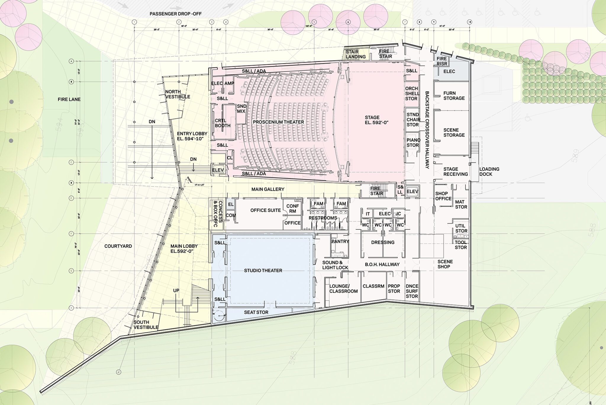 Greenhill School | Marshall Family Performing Arts Center – Fisher ...